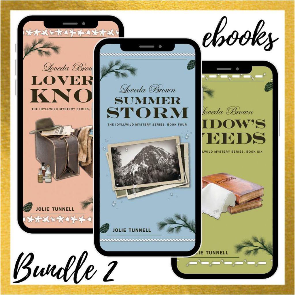 The Idyllwild Mystery Series Bundle #2, Books 4-6 - JolieTunnell.com